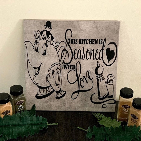 Beauty and the Beast Kitchen - Etsy