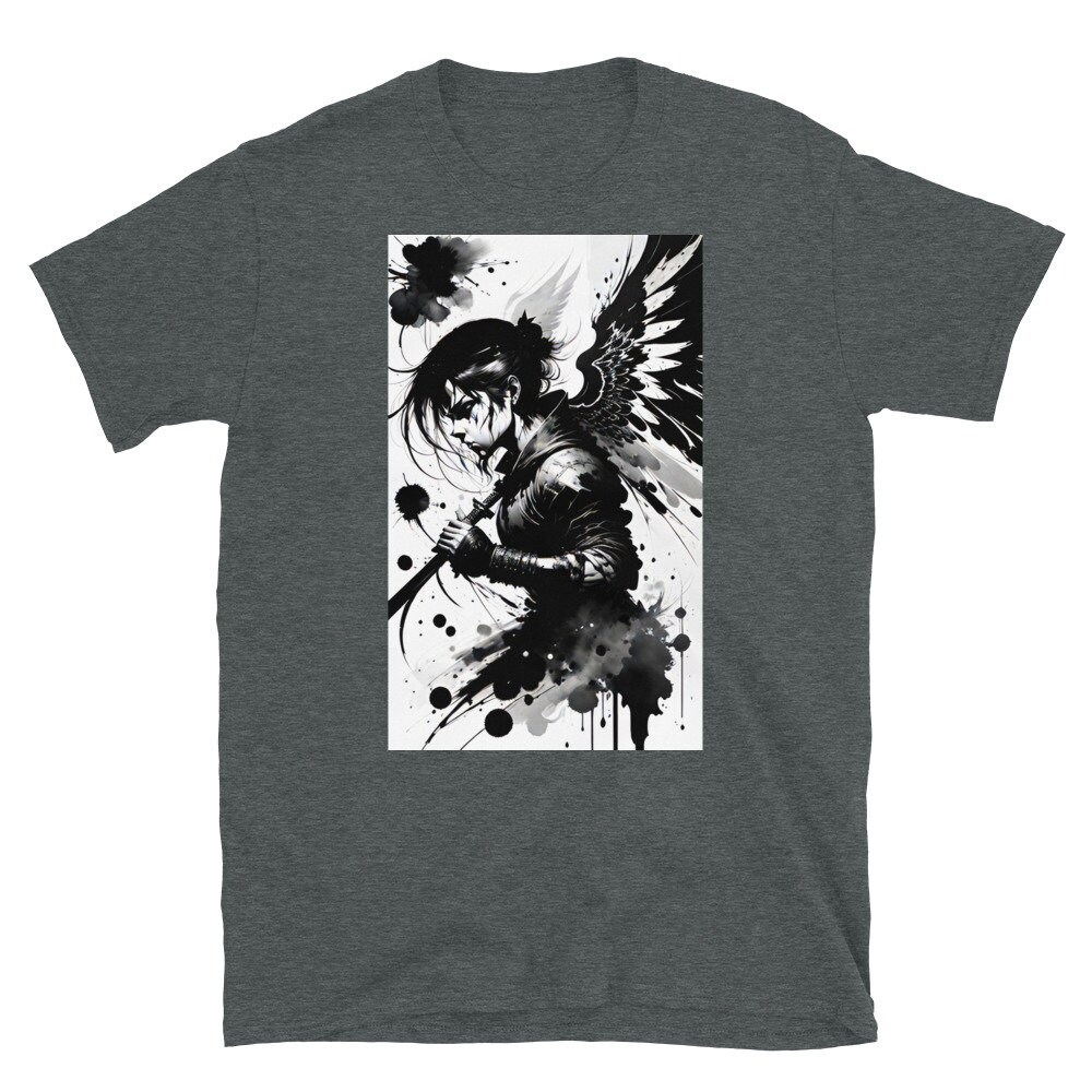 Arch Angel Battling Good Vs Evil T-shirt - Etsy