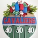 Custom Football Door Hanger Sports Spirit Porch Decor - Etsy