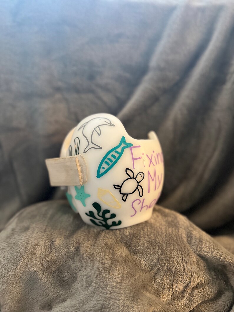 Fixing My Shell Doc Band Cranial Helmet Decal Stickers for - Etsy