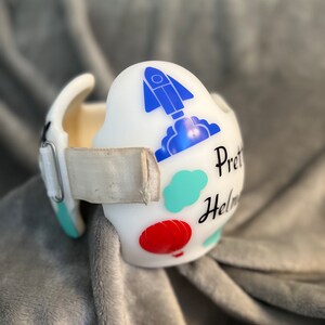 Fly Helmet Guy Doc Band Cranial Helmet Decal STICKERS ONLY for Docband ...