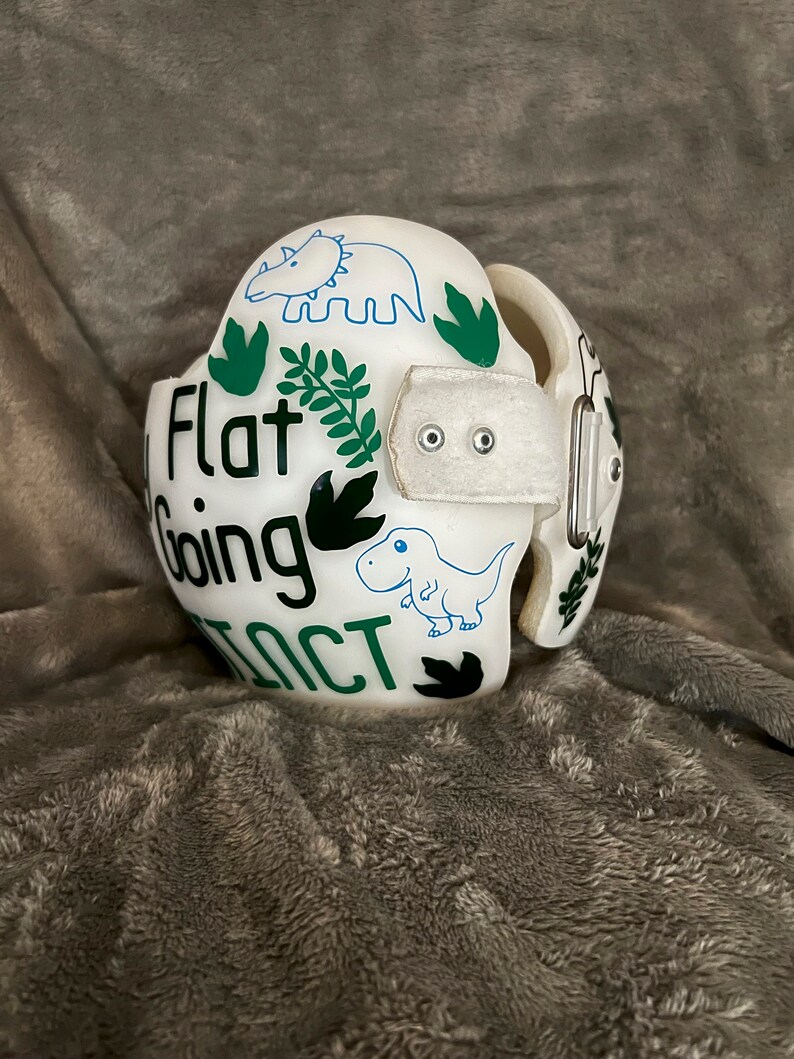 Dinosaur Doc Band Cranial Helmet Decal Stickers for Docband - Etsy