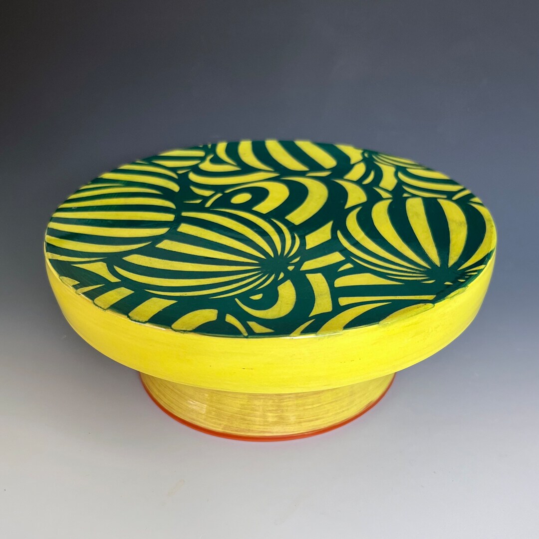 Handmade Ceramic Cake Stand - Etsy