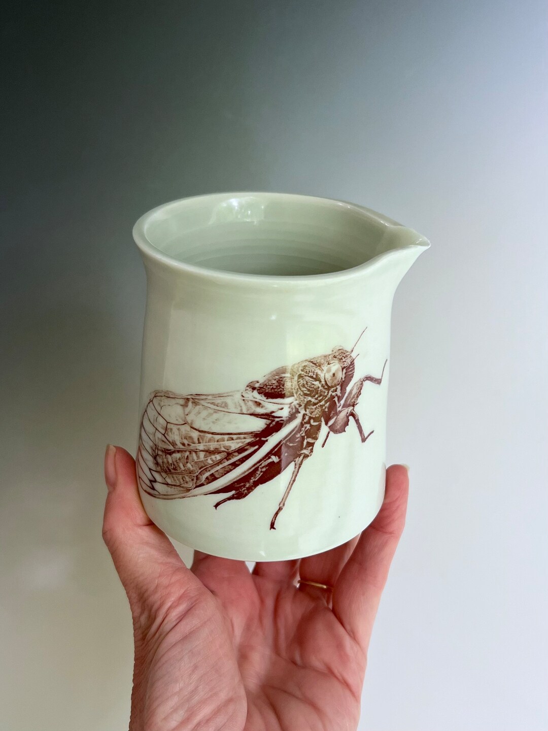 Handmade Ceramic Cicada Creamer/pitcher - Etsy