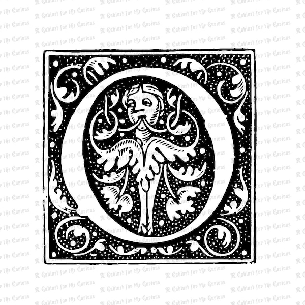 Fancy Letter O - Etsy