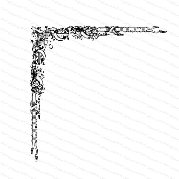 Corner Embellishment - Etsy