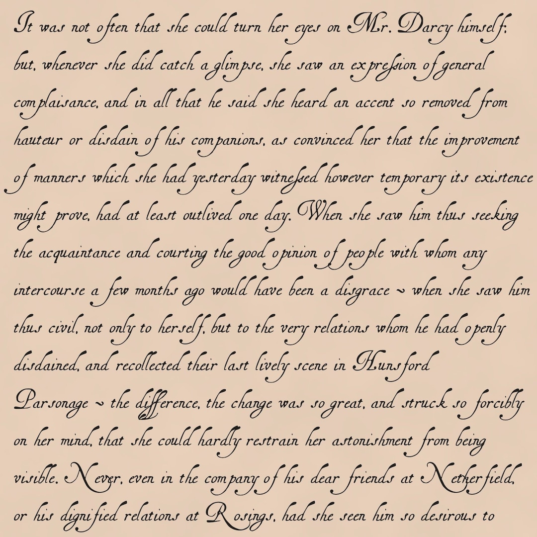 Installable Font Vintage 17th Century Handwriting | Antique Early ...