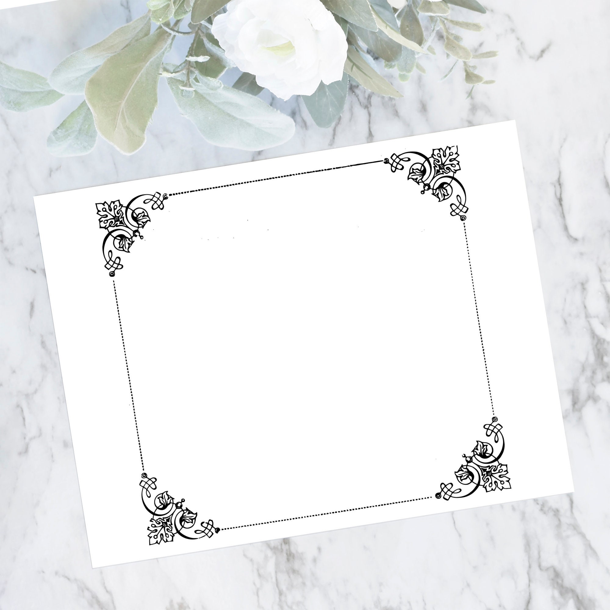 Victorian Border Frame Png