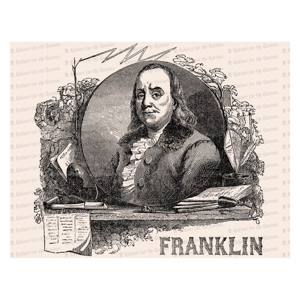 Benjamin Franklin Svg - Etsy