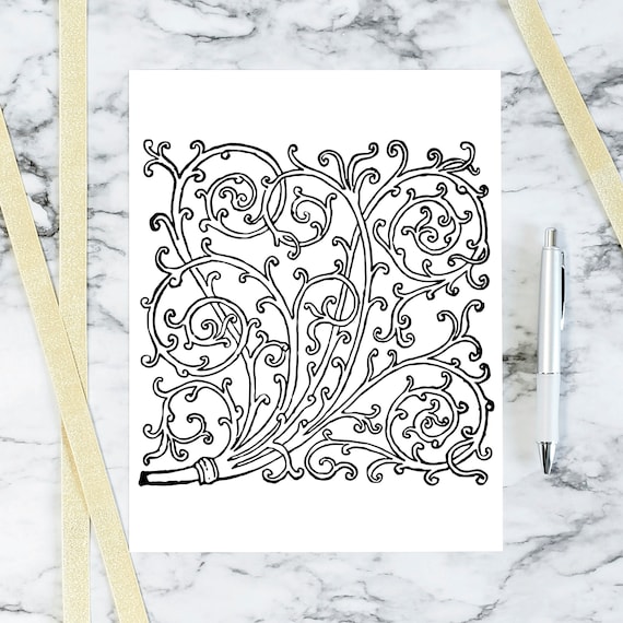 Vector Filigree Clip Art