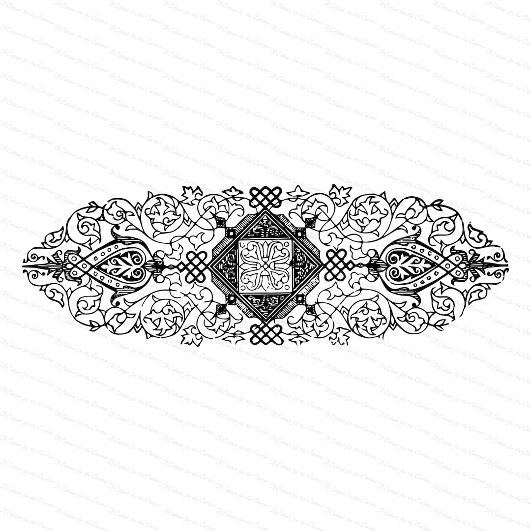 Vintage Victorian Ornate Filigree Embellishment | 1890s Antique ...