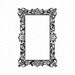 Vintage Ornate Edwardian Royal Border | Antique Decorative Frame With ...