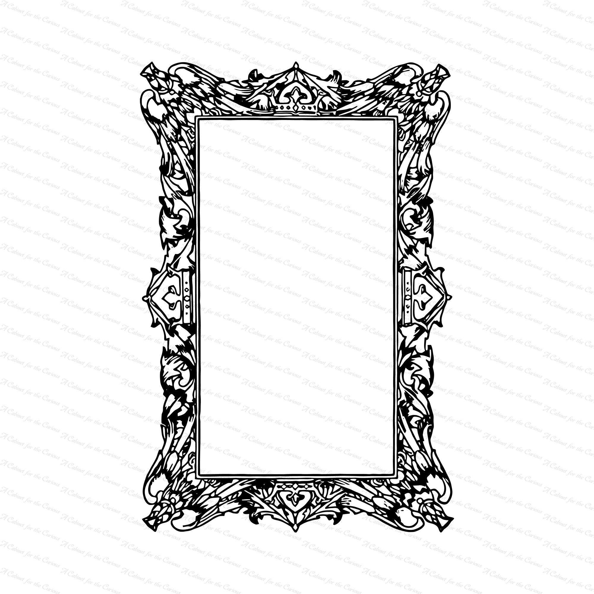 Royal Border Clip Art