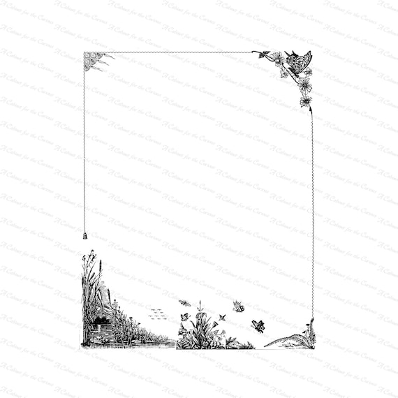 Nature Borders And Frames