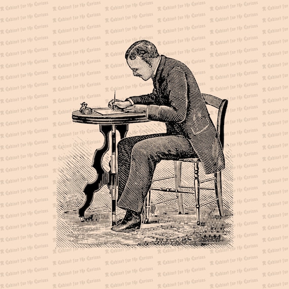 Persona Che Scrive Una Lettera Clipart Pagina 4 | Mano Che Scrive Arte