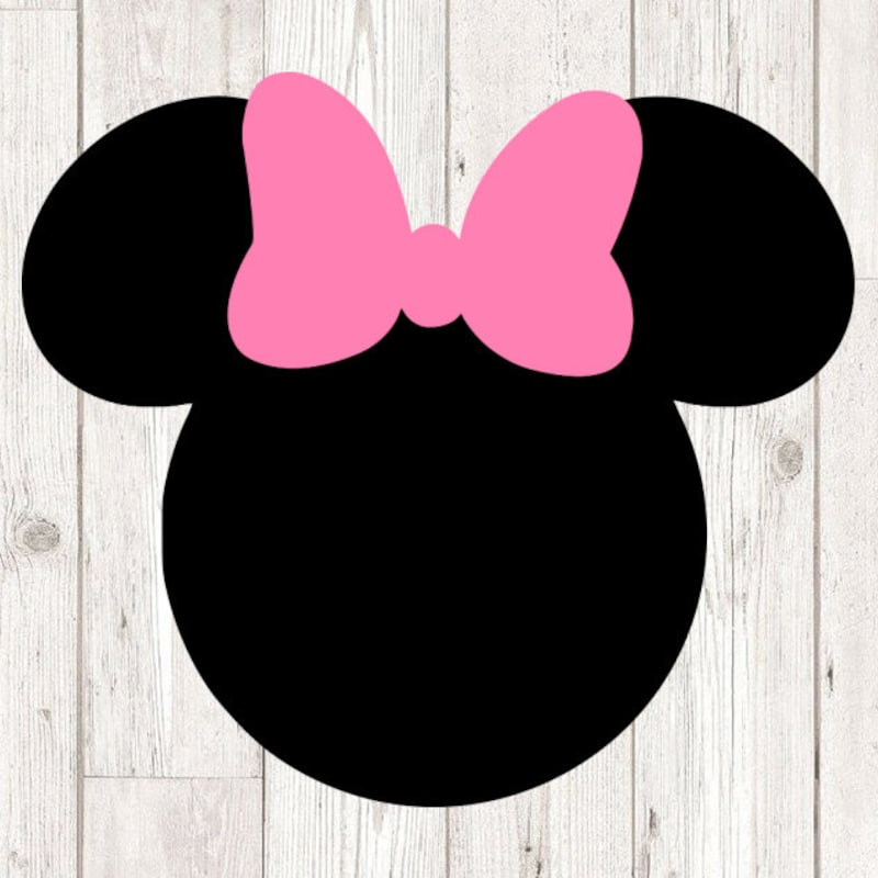 Minnie Head One Svg - Etsy