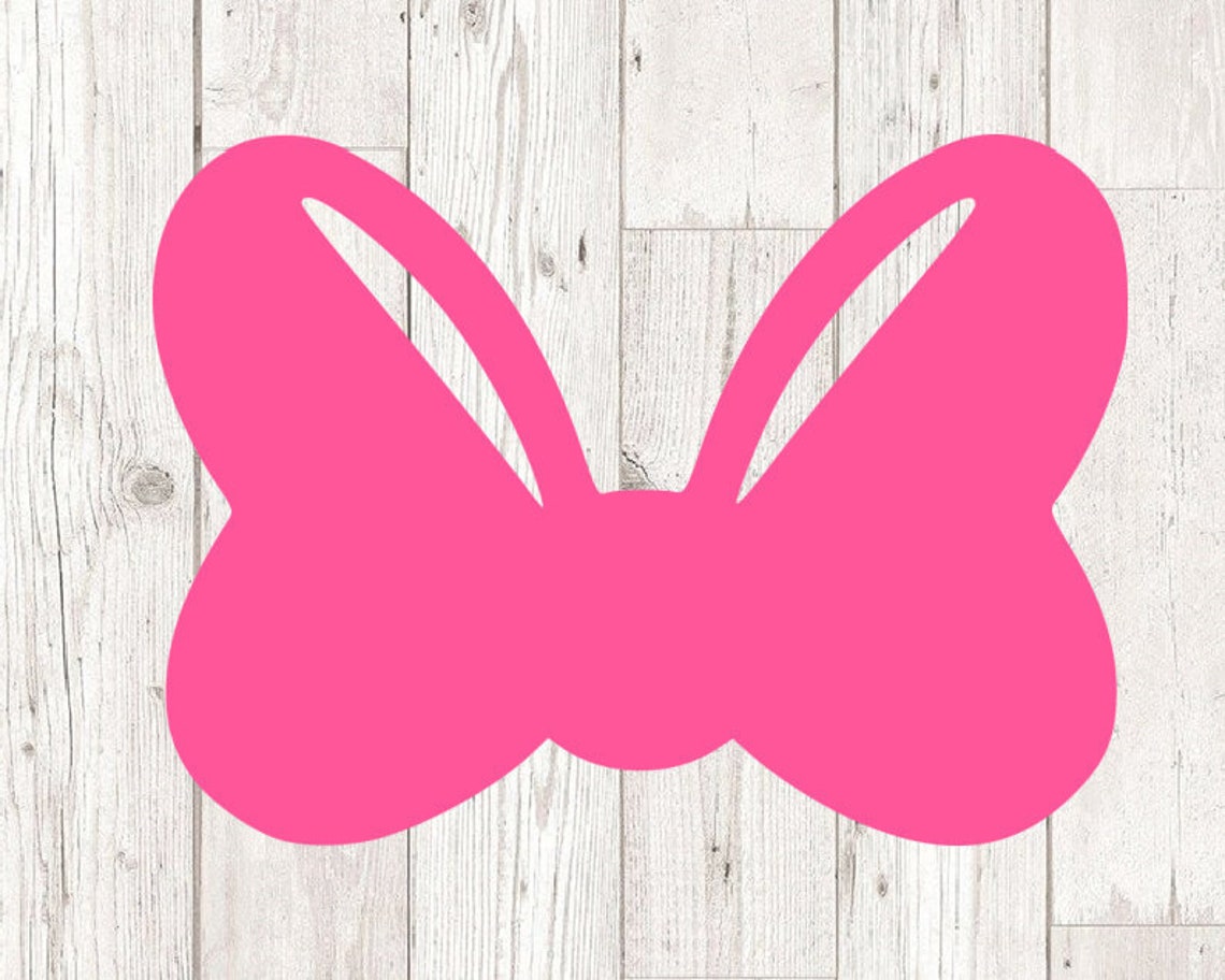 Minnie mouse bow svg minnie mouse svg clipart png archivos - Etsy España