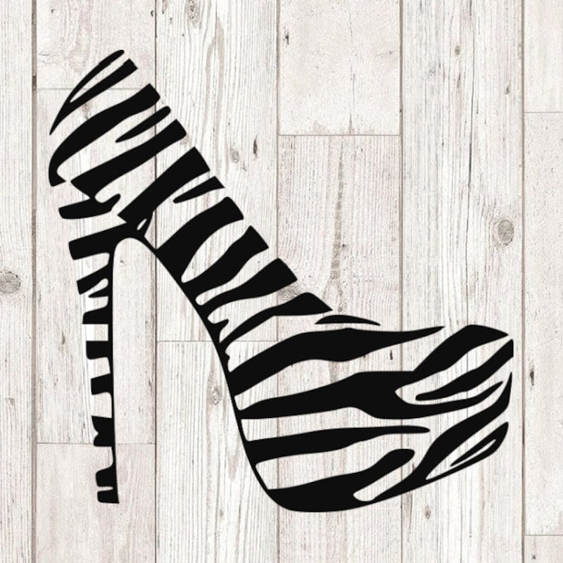 Zebra Shoe Print - Etsy