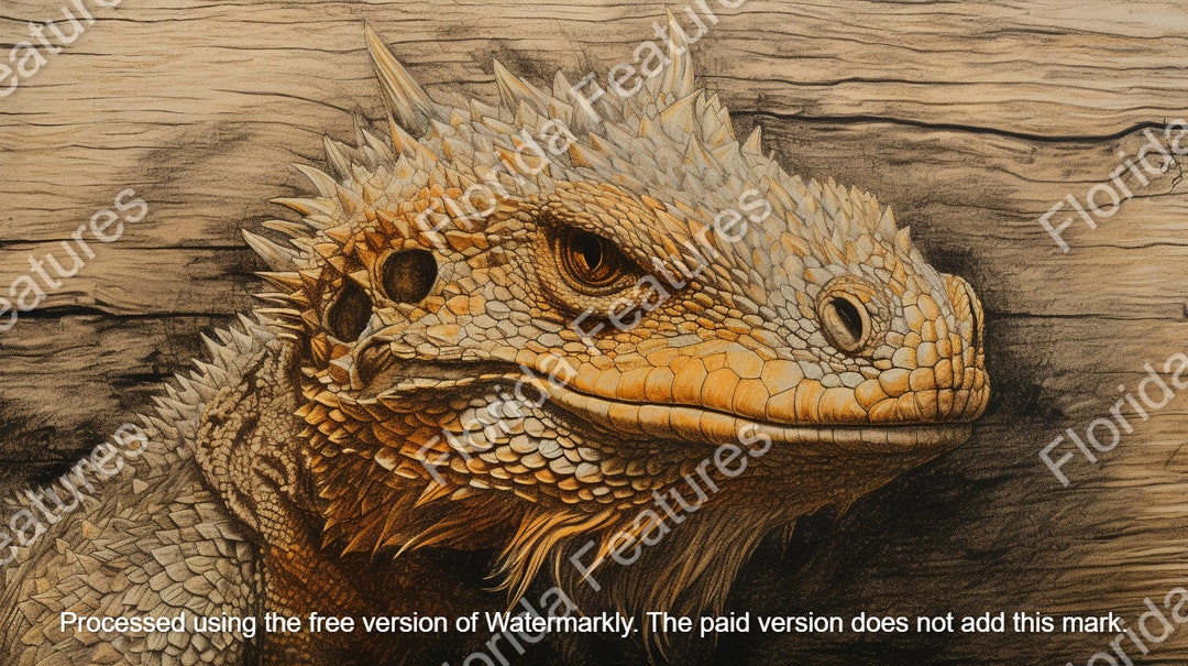 Bearded Dragon, Laser Etch Burn Wood Files, High Quality Digital Download PNG SVG, Easy Laser ...
