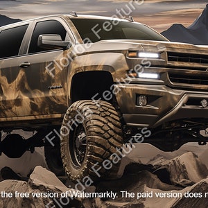 Monster Mud Tires, Redneck Fun, Digital Design File,3d Illusion, Jacked ...
