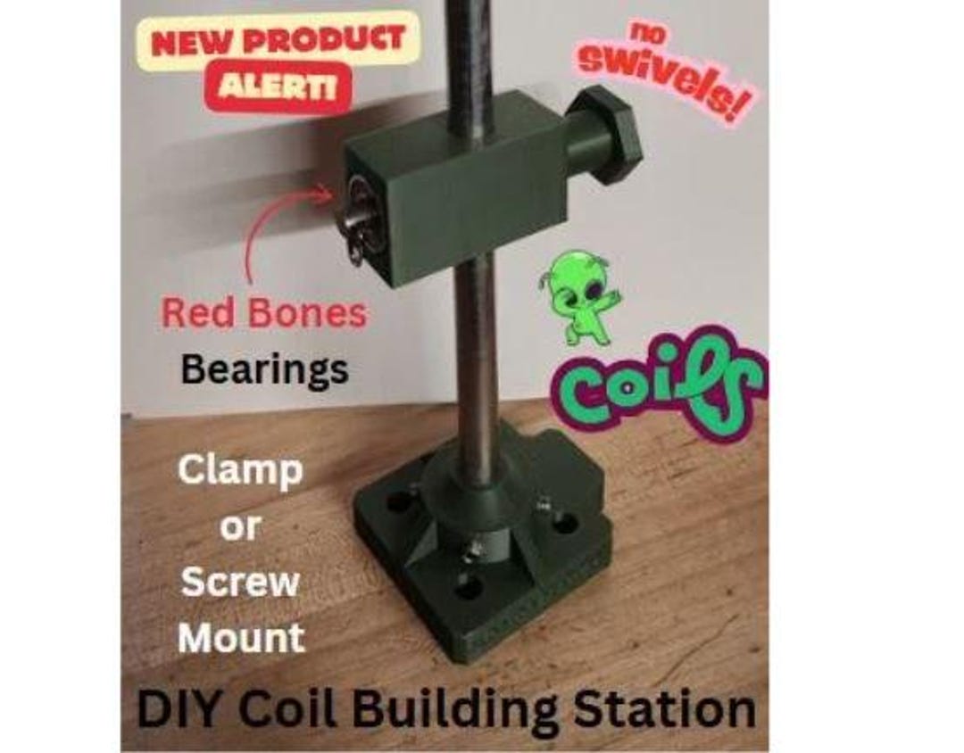 Fused | Staggered | Alien | Coil Building Tool Stand | No Swivels ...