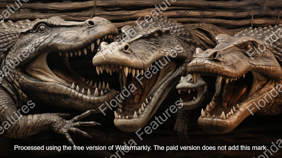 Gator Image Omtech Wood Burn Xtool Cut Digital Download Laser Etched ...
