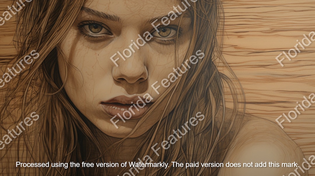 Pretty Female Model, Laser Etch Burn Wood Files, High Quality Digital ...