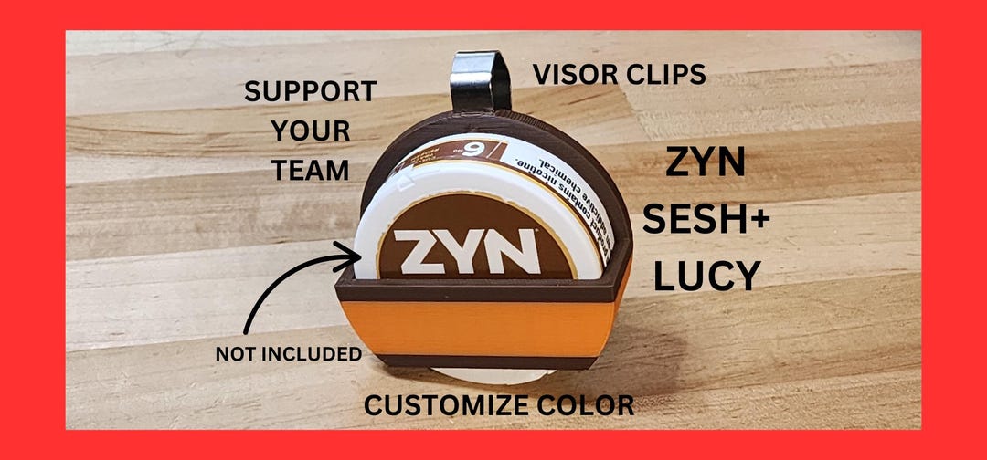 ZYN / Sesh+ / Lucy Visor / Container Holster | Customizable | Support ...