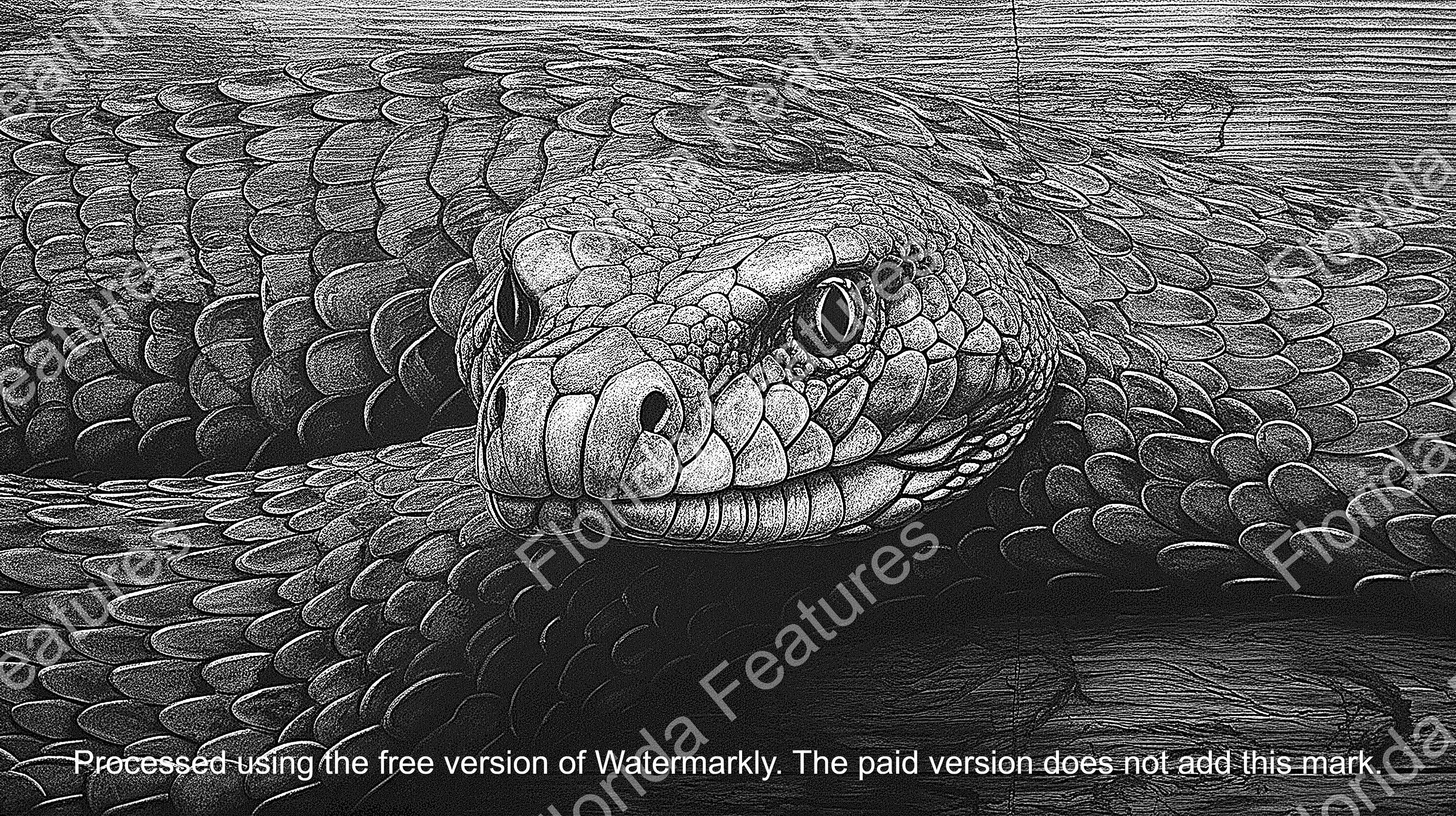 Snake Laser 3D Image Snake Digital Download PNG SVG 3D Illusion Snake ...