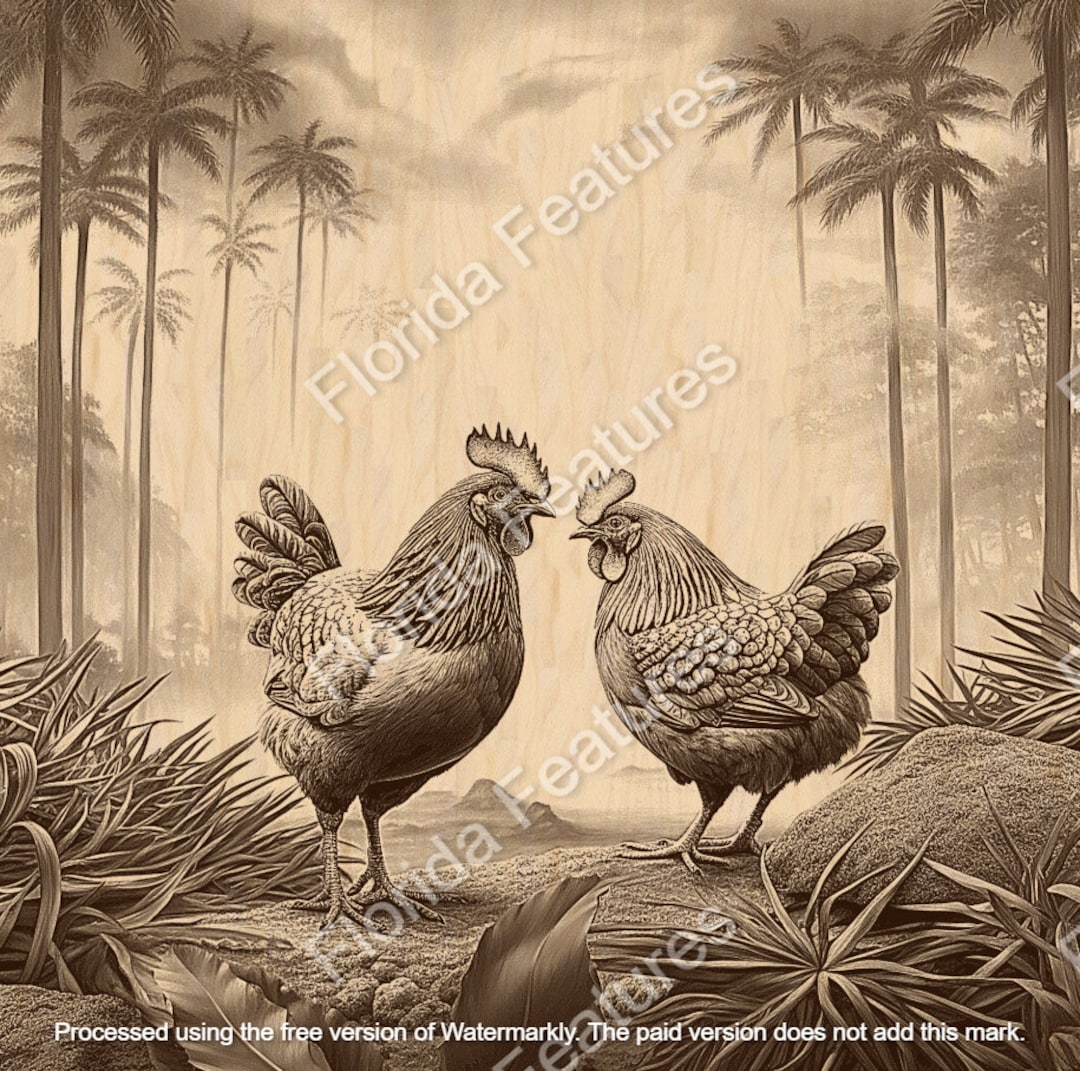 Laser Etch Burn Wood Files, Cute Farm Hens Animals, Quality Digital ...