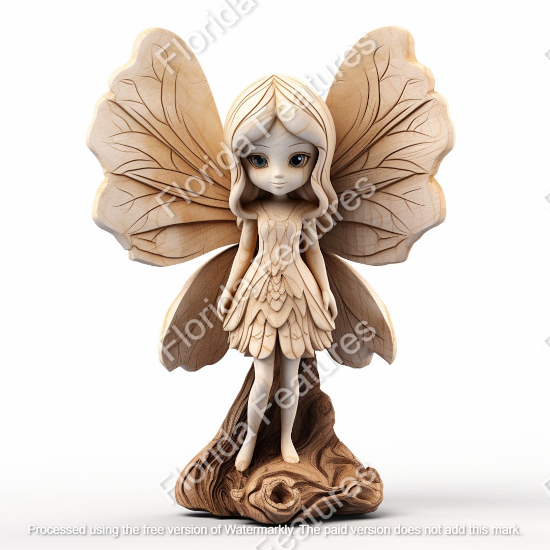 PNG SVG Digital Download File, Pixie Fairy Laser Etch Burn File ...