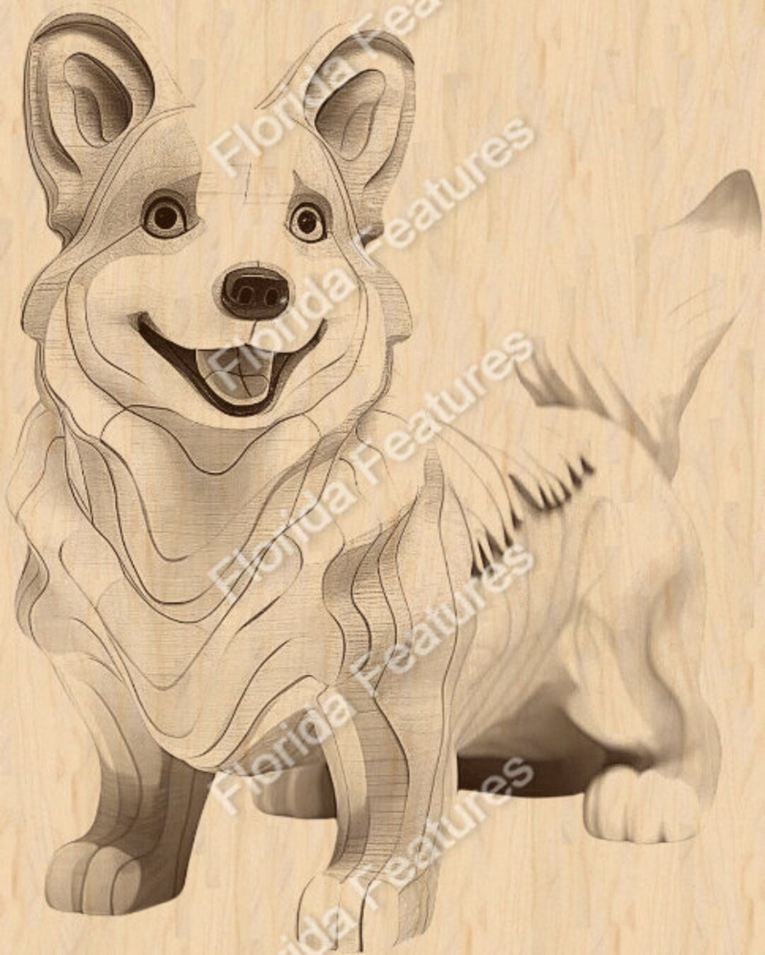 3D Illusion Laser Burn PNG Digital File Perfect Wood Engraving Laser ...