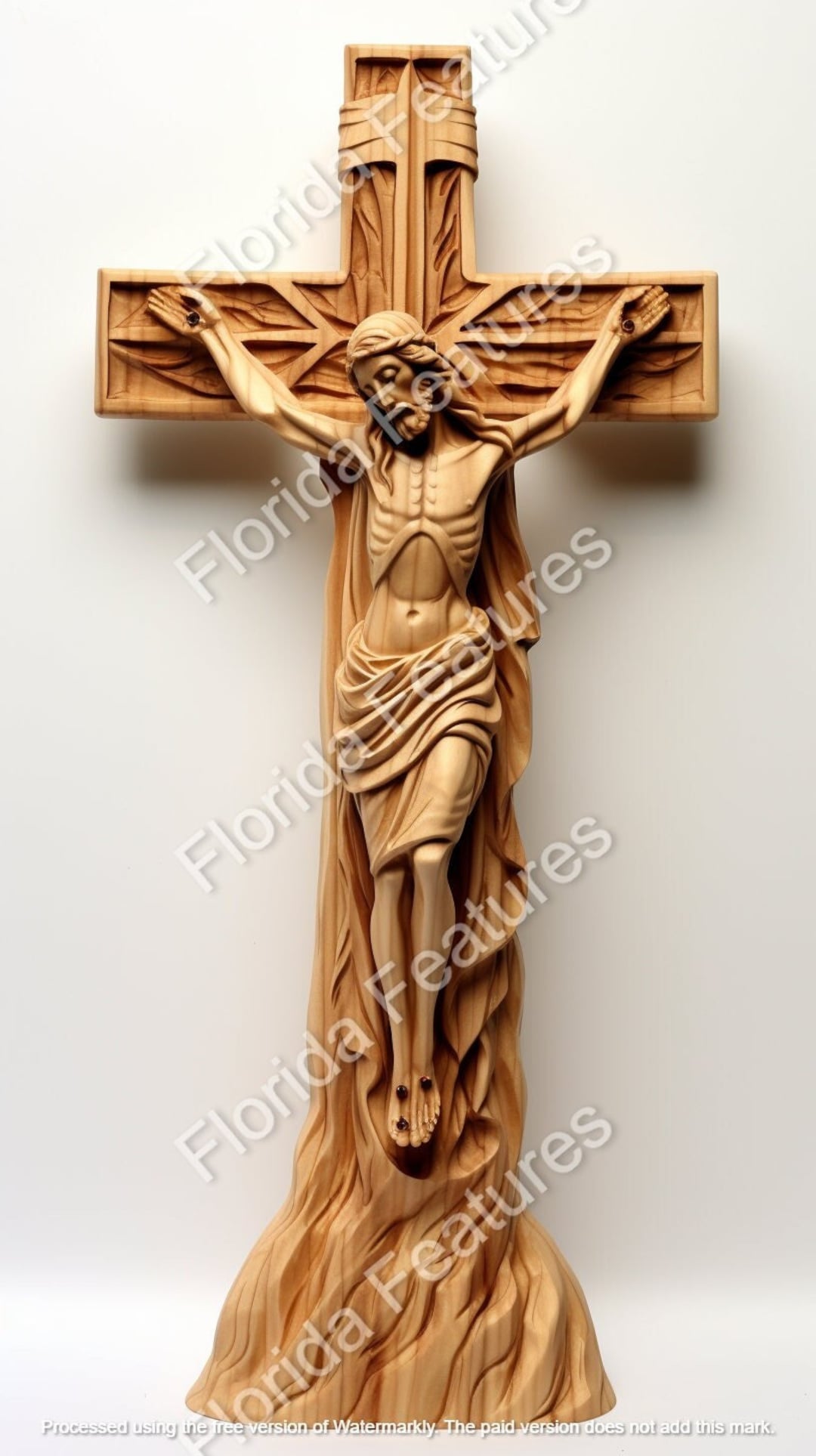Our Savior on Cross, God, Jesus, Laser Etch Burn Wood Files, High ...