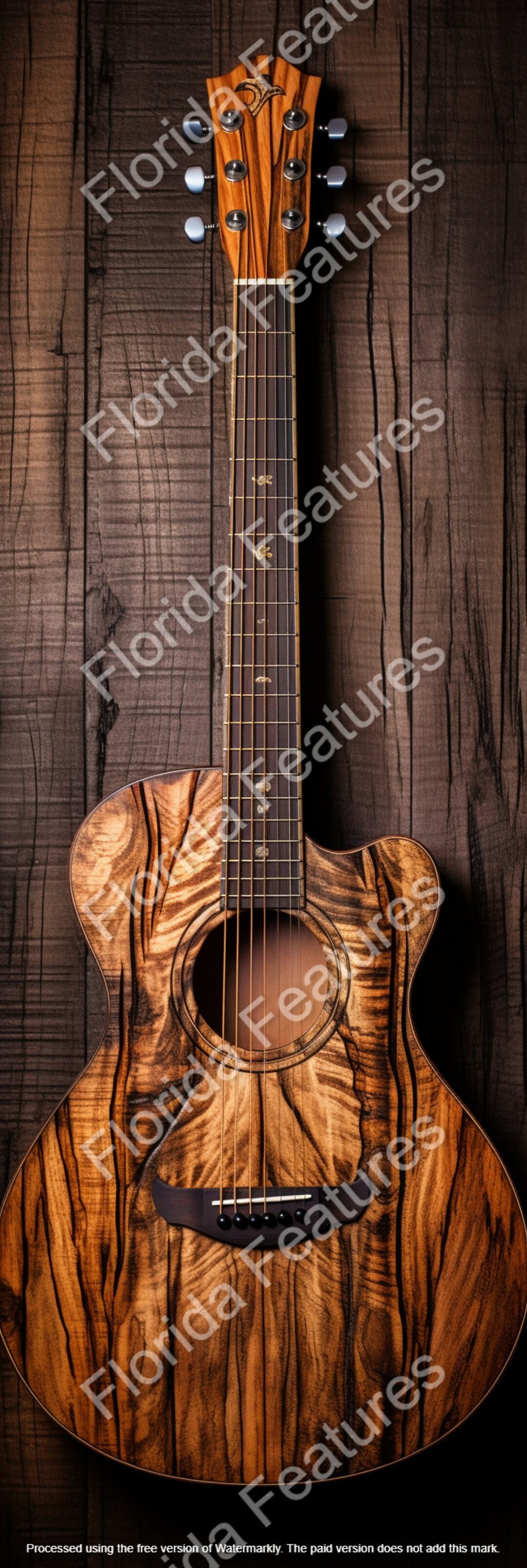 Tall Guitar Download PNG SVG Omtech Laser Etch Wood Man Cave Laser Burn ...