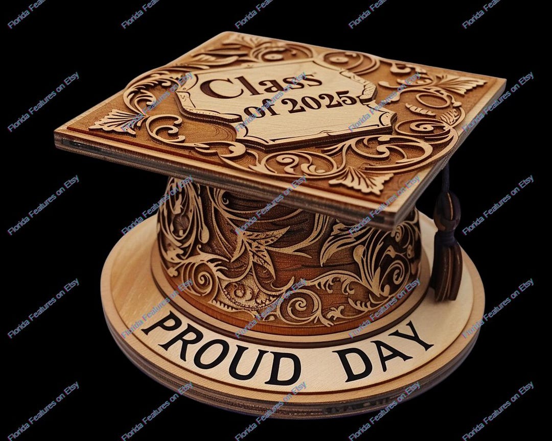 Class of 2025 Graduation Wood Sign: Laser Etch SVG PNG (digital Design ...