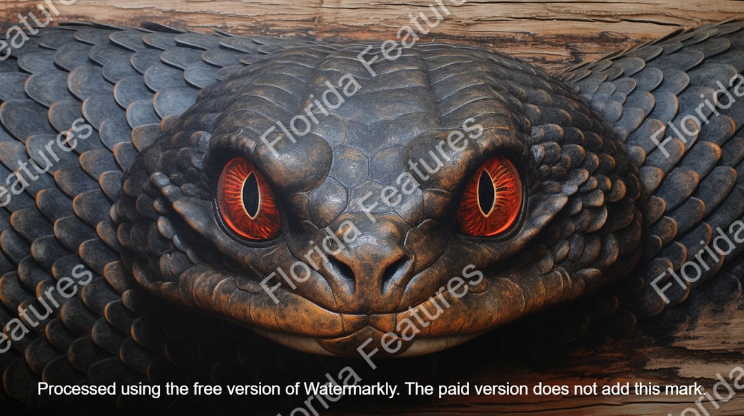 Wild Snake, Laser Etch Burn Wood Files, High Quality Digital Download ...