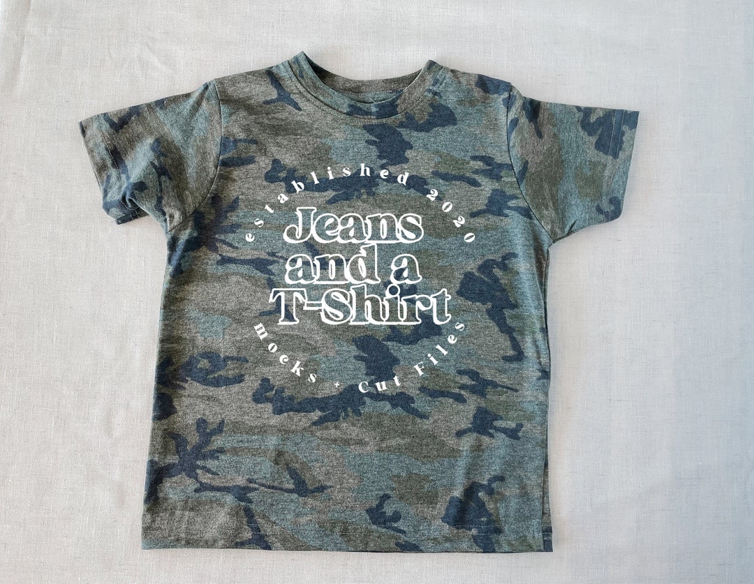 Camo Rabbit Skins Bodysuit Mockup, Rabbit Skins Shirt Mockup, Brother ...