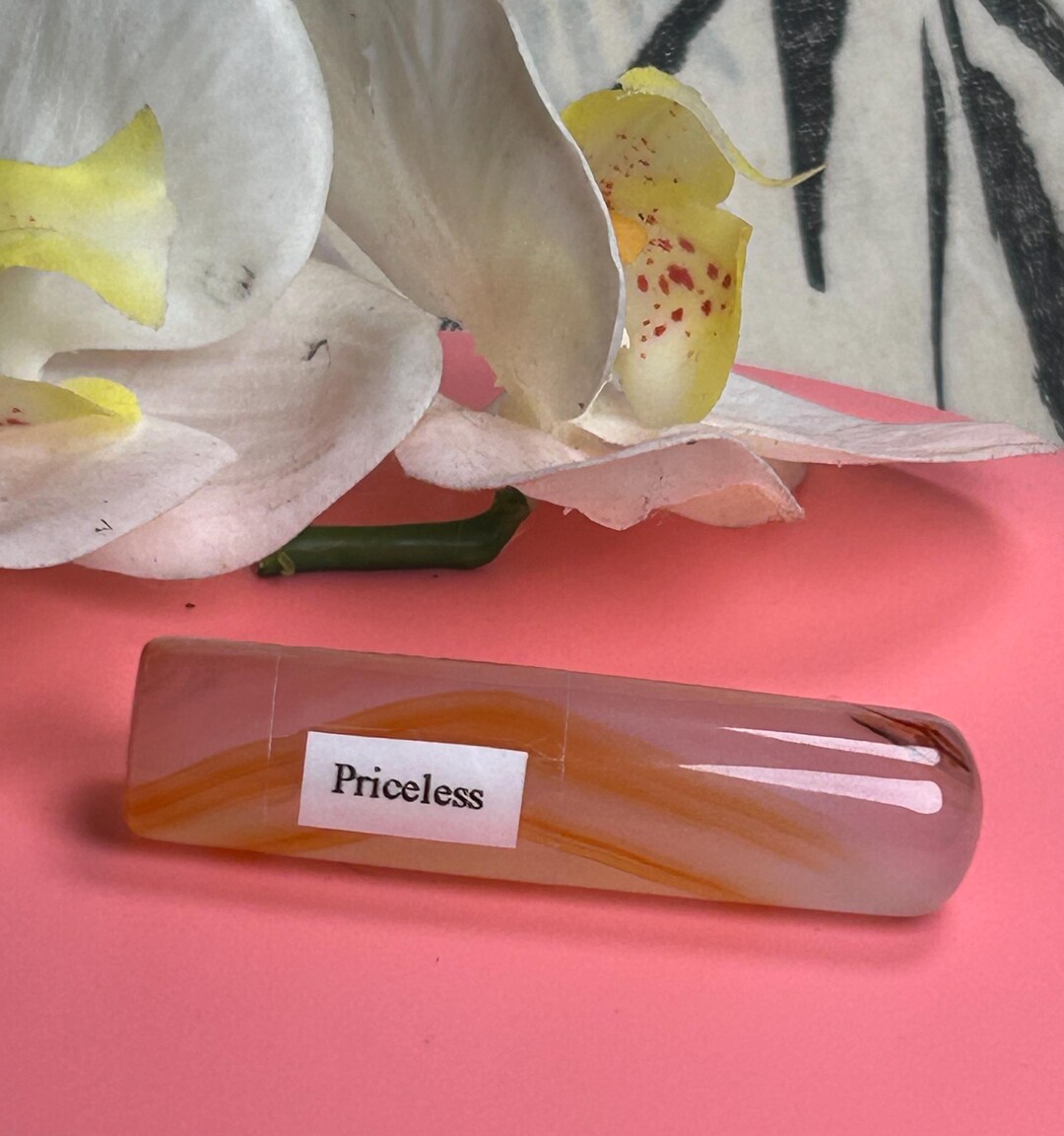 Vintage Stone Seal Ink Agate Swirl Stamp, “ PRICELESS “ - Etsy