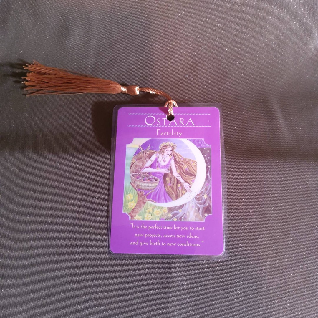 Goddess Oracle Bookmark Fertility - Etsy UK