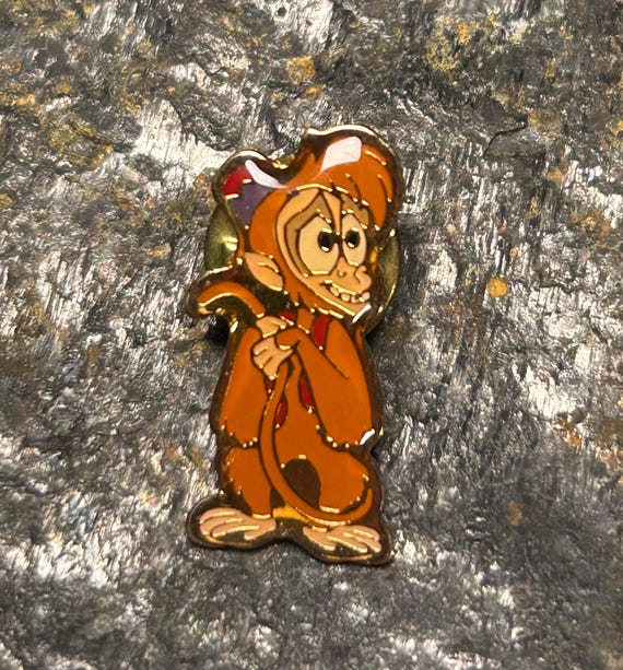 Vintage Abu from Aladdin Enamel Pin - Gem