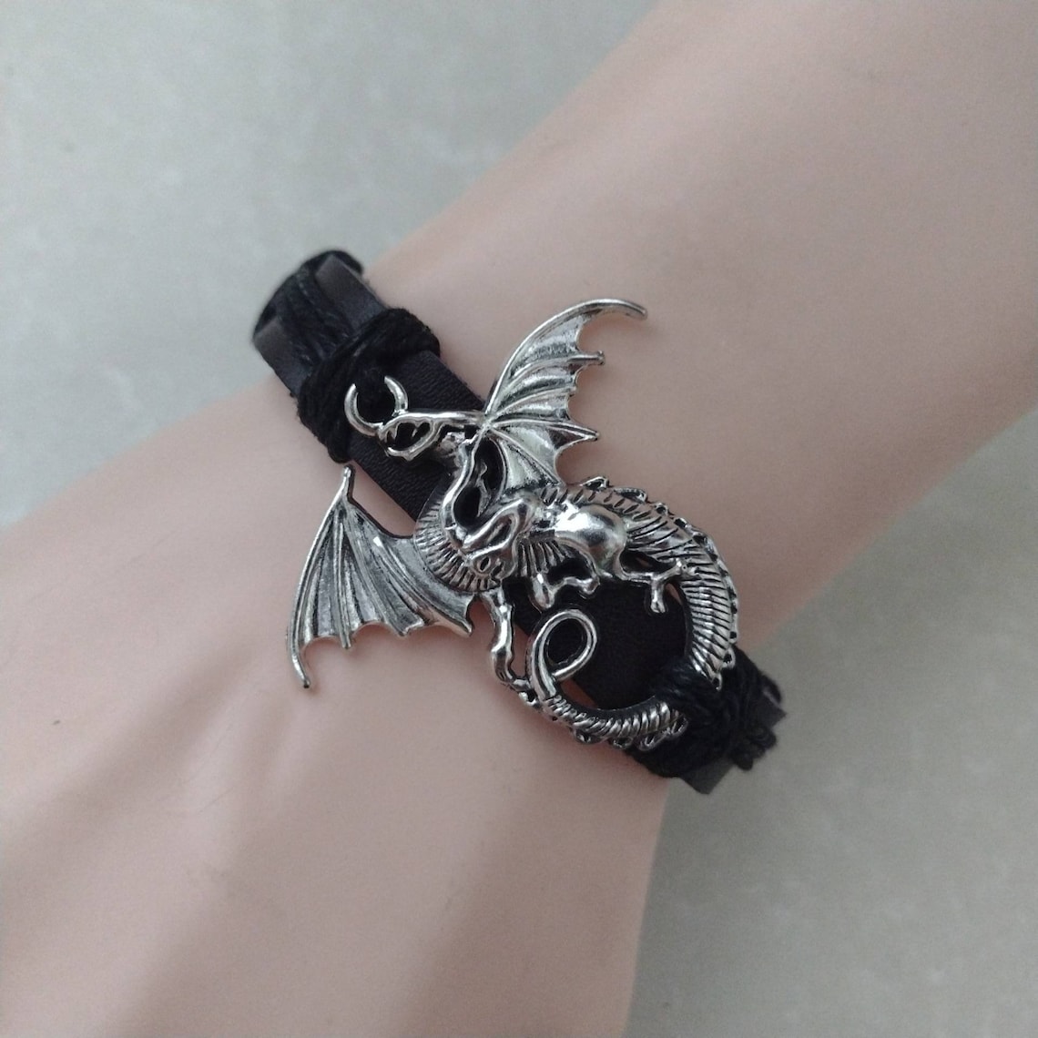 Renaissance Flying Dragon Bracelets Medieval Dragon Bracelet - Etsy
