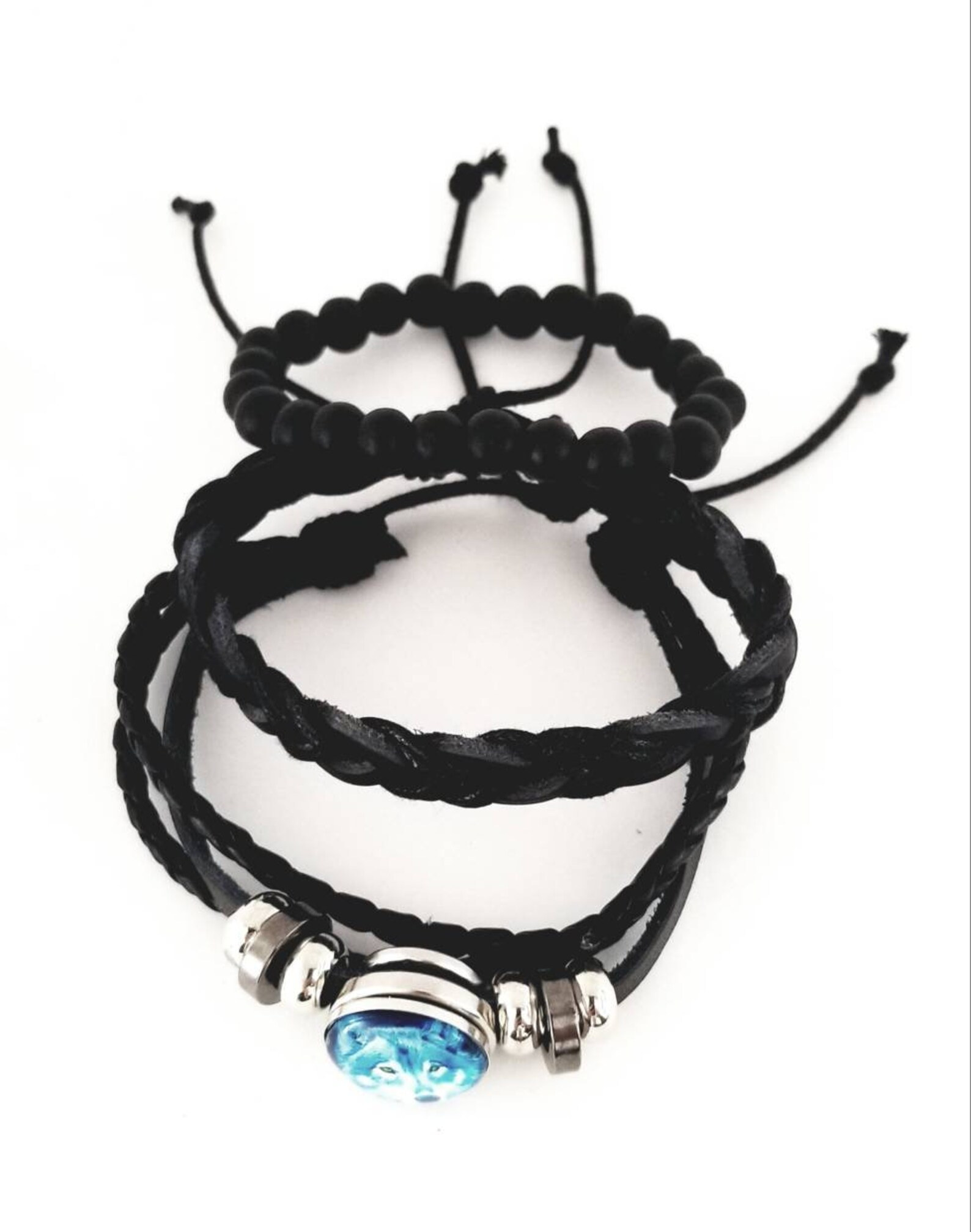 Wolf Bracelets Howling Wolf Bracelets Adjustable Werewolf - Etsy