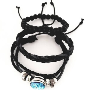 Wolf Bracelets Howling Wolf Bracelets Adjustable Werewolf - Etsy