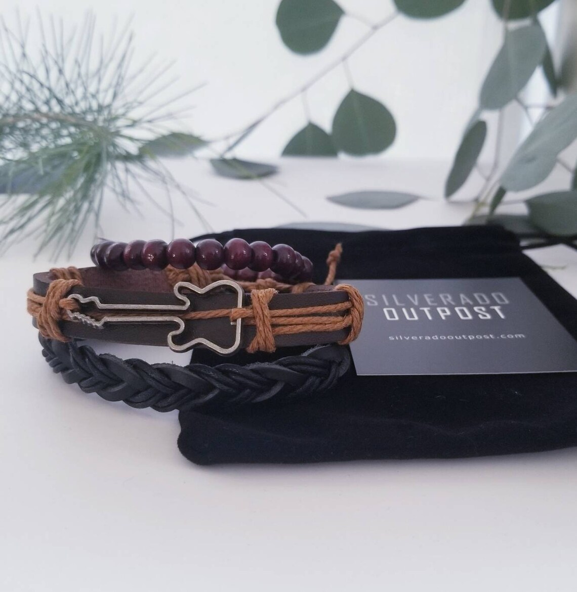 Guitar Bracelet Guitar Adjustable Multilayer Bracelet Set - Etsy