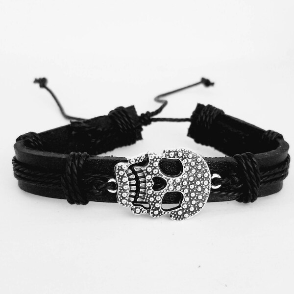 Sugar Skull Bracelet - Etsy