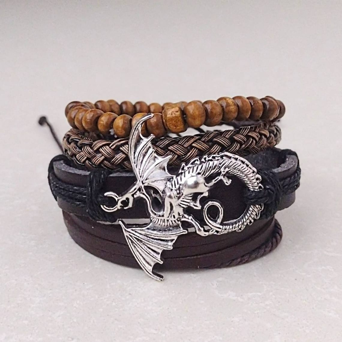 Renaissance Flying Dragon Bracelets Medieval Dragon Bracelet - Etsy