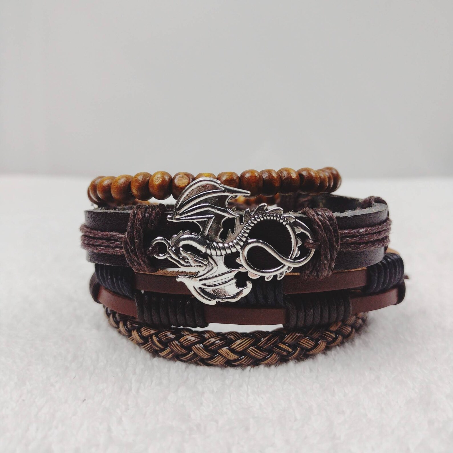 Dragon Bracelets, Fantasy Dragon Bracelets, Medieval Adjustable ...