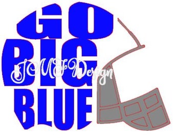 Go Big Blue | Etsy