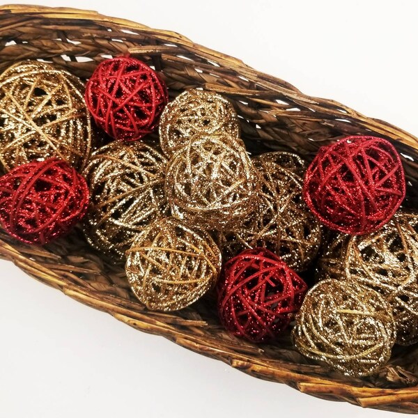 Rattan Balls - Etsy