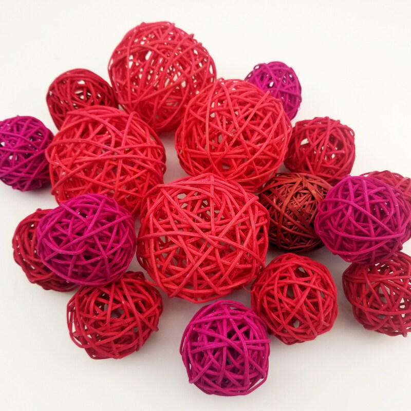 Rattan Balls - Etsy